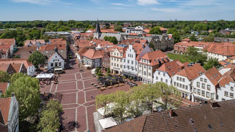 Eine einmalige Bilderreise aus der Vogelperspektive über Lingen
