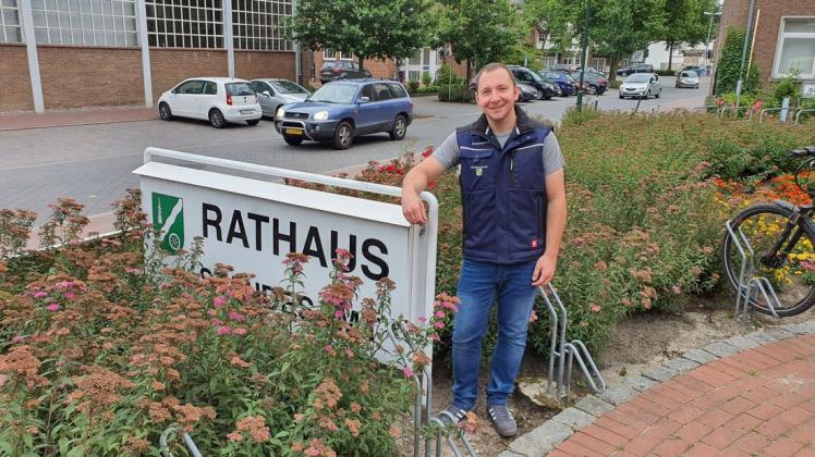 David Boldt sorgt in der Gemeinde Geeste für Recht und Ordnung