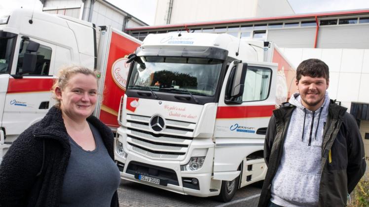 Lkw-Fahrer gesucht: Zwei junge Brummifahrer trotzen dem