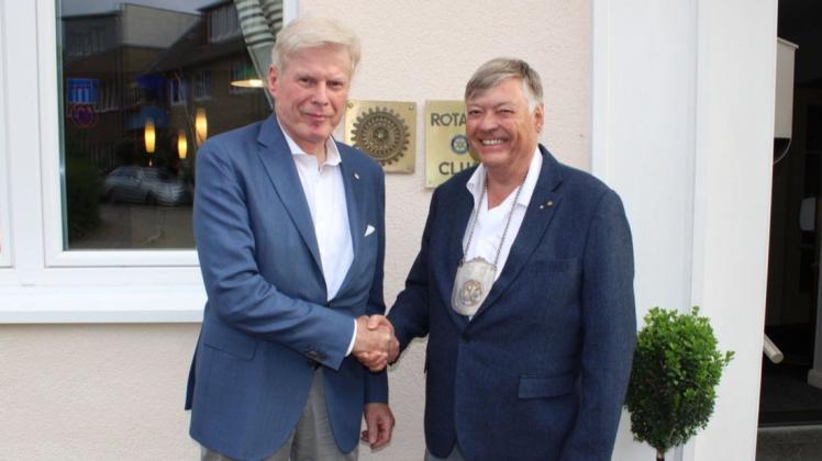 Neuer Präsident des Rotary Clubs Bad Oldesloe vorgestellt