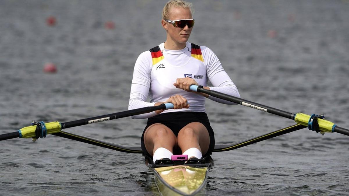 Wissingerin Greiten startet bei Ruder-Weltcup im deutschen Einer