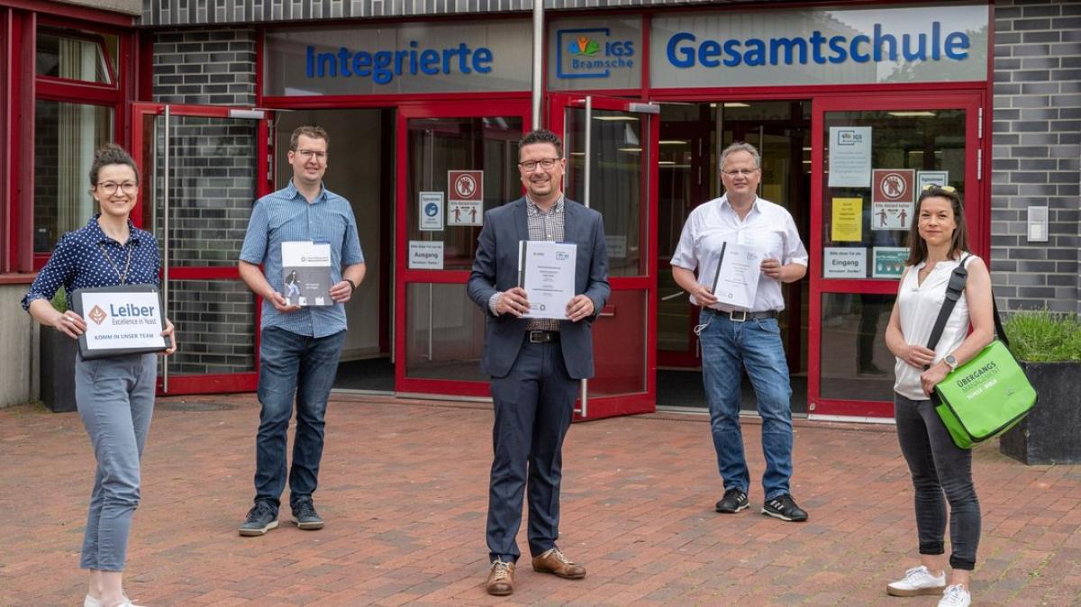 IGS Bramsche und Leiber GmbH kooperieren bei Berufsorientierung