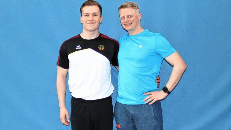 Itzehoer Patrick Ehlert kommt bei Trampolin-EM mit dem Team auf
