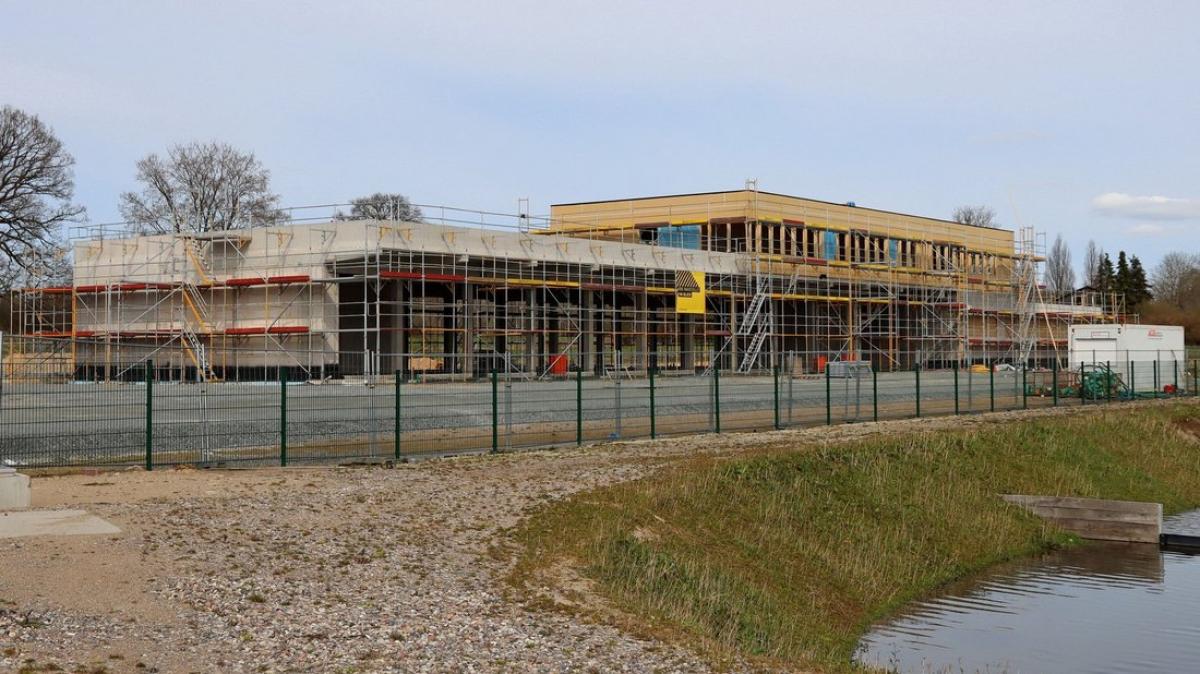 Bau des Katastrophenschutz-Zentrums Hammoor läuft nach Plan