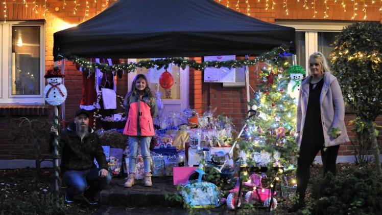 Aus Entrümpeln wird Spendenaktion: Familie Wellnitz aus Lingen