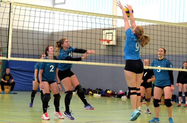 Delmenhorstein Michelle Doig ist stark am Ball und auf dem