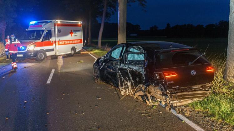 Autofahrer bei Unfall in Bohmte-Hunteburg schwer verletzt