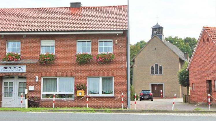 Früherer Gasthof Schotte in Lingen dient als Raum für Flüchtlinge