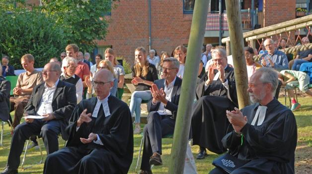 In Hollage angekommen: Pastor Martin Steinke in Andreasgemeinde