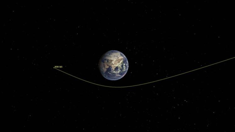 Asteroid "2020 QG" in Rekordnähe an Erde vorbeigeflogen