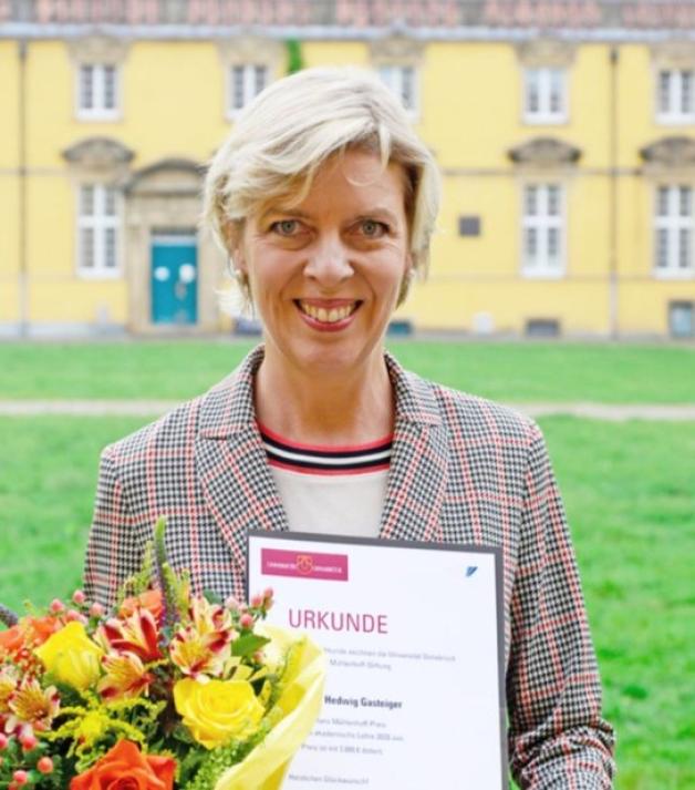 Hedwig Gasteiger ist Osnabrücks beste Uni-Professorin 2020
