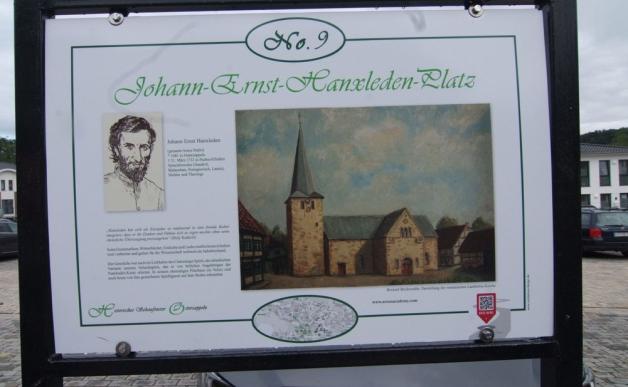 In Ostercappeln gibt es nun einen Johann-Ernst-Hanxleden-Platz