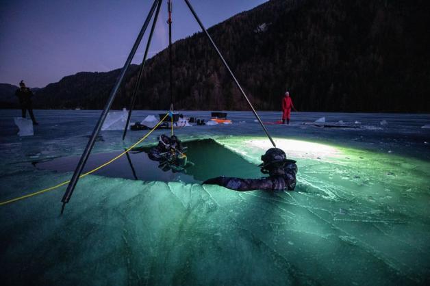 Apnoetaucher Tolga Taskin – der Weltrekordler im Eistauchen