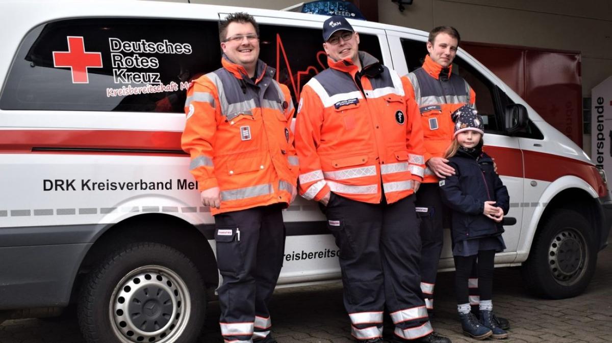 DRK-Helfer aus Melle in Berlin | NOZ