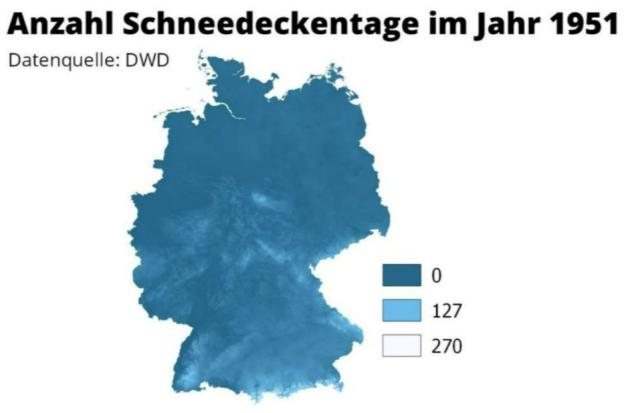 Winter und Klimawandel: War Weihnachten früher wirklich weißer?