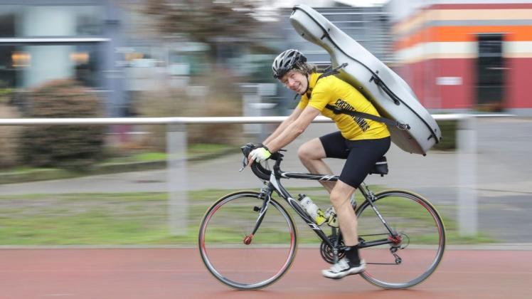 Solocellist Raphaël Walter: Fahrradfahren reinigt den