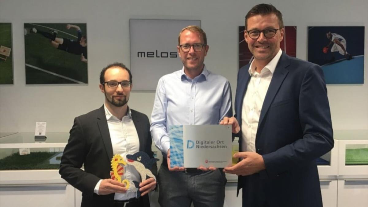 Melos aus Melle erhält Auszeichnung als „Digitaler
