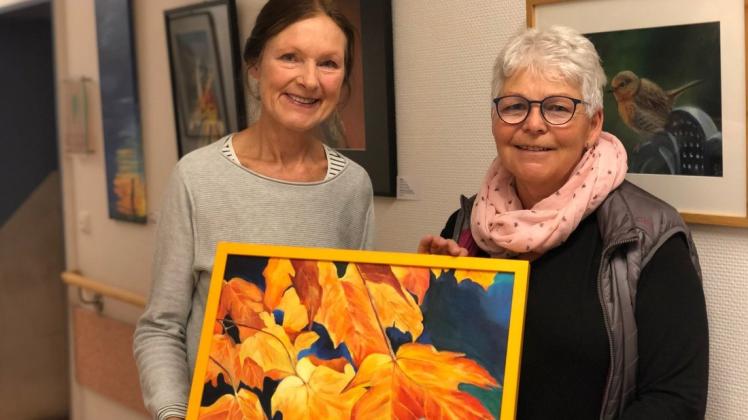Kunst bringt Farbe in Stenumer Fachklinik