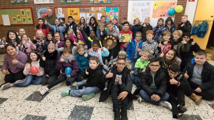 Deichhorster Schüler sind top bei Walderlebnisspielen