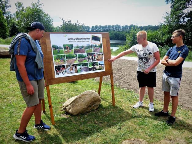 Gesamtschüler aus NRW gestalten Freizeitfläche am | NOZ