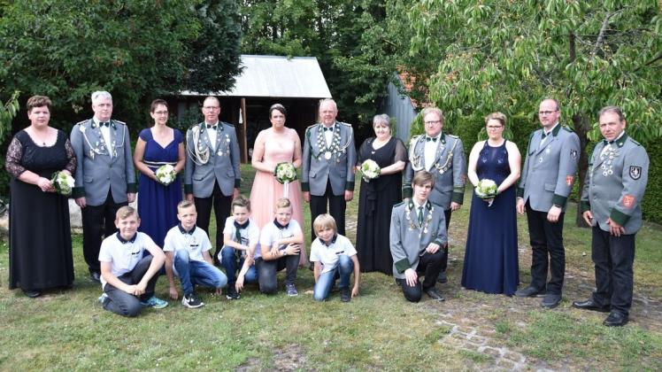 Völlenerfehner Schützen haben neuen König inthronisiert