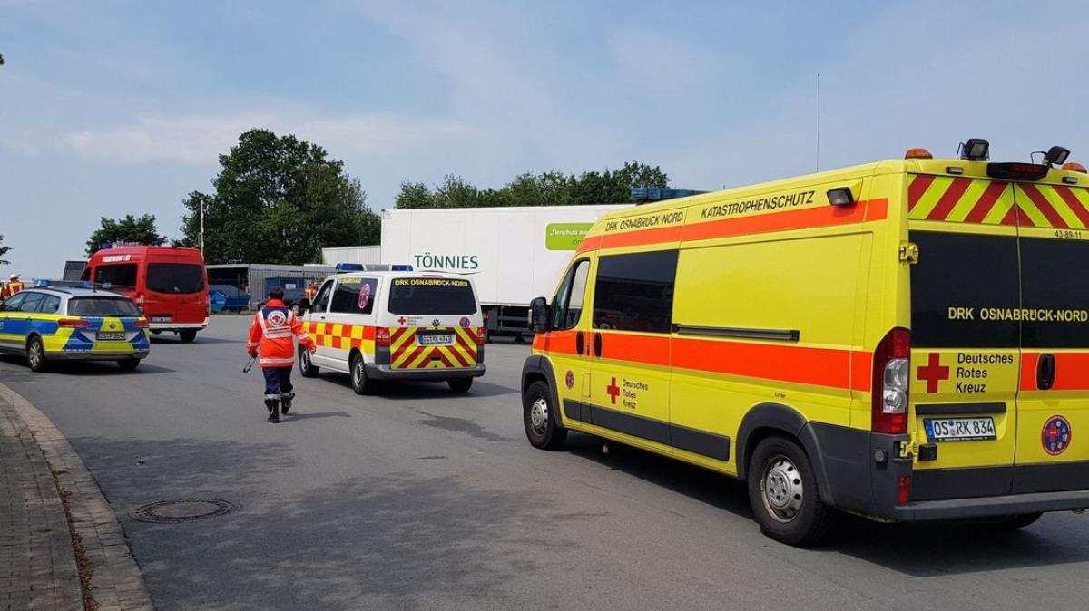 Ticker: Evakuierung nach Unfall mit Ammoniak in Badbergen