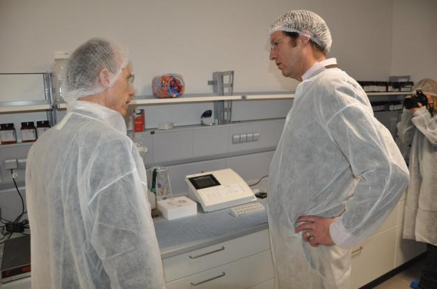 Lübbersmann erlebt Bierhefe-Spezialisten in Engter auf