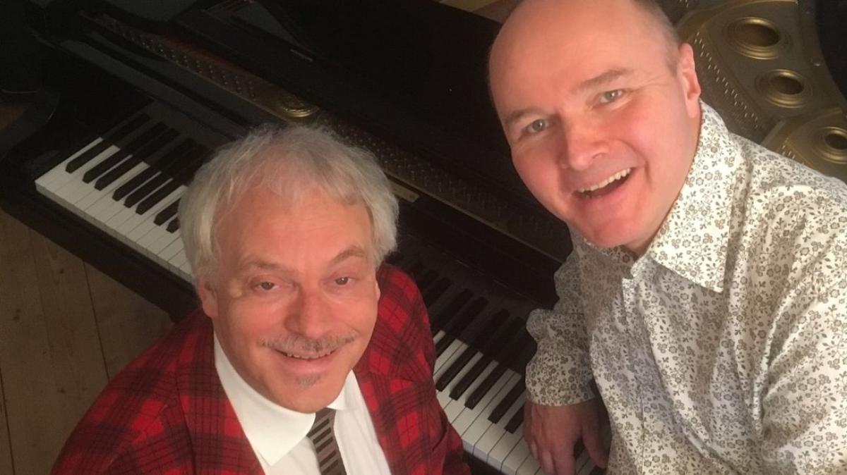 Benno Berlin in der Restruper Theatersaal der Compagnia Buffo