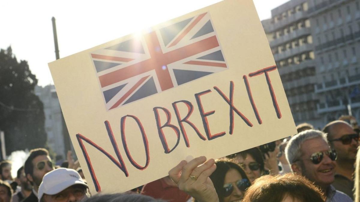 Victoria Bateman protestiert nackt im Fernsehen gegen den Brexit