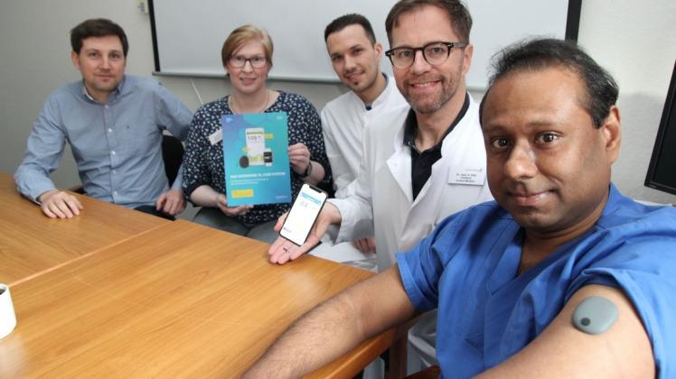 Bramscher Klinik bietet Blutzuckermessung per App