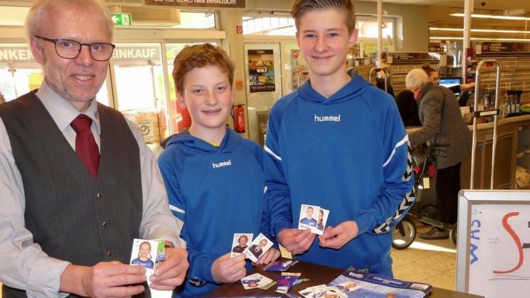 Finale für Stickerstars: Tauschbörse bei der HSG Grönegau-Melle