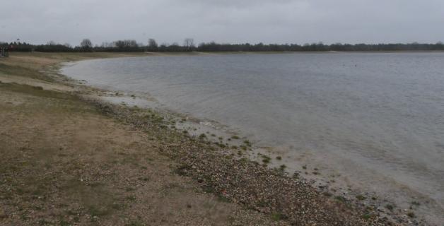 Speicherbecken in Geeste wieder voll mit