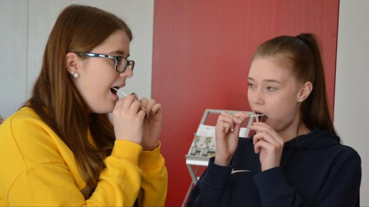 Mehr als 100 Schüler lassen sich in Lingen