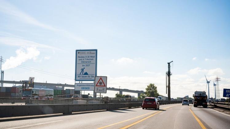 Neues Autobahnkreuz „Hamburg-Hafen“ macht