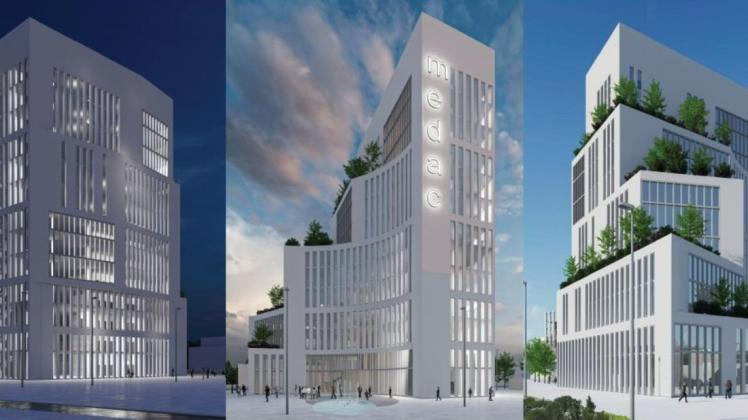 Wedels Politik billigt zwölfgeschossigen Expansionsbau der Medac