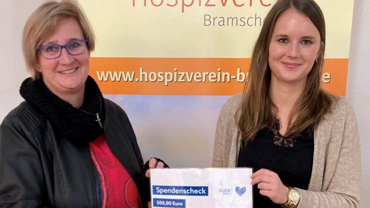 Duni spendet an den Hospizverein Bramsche