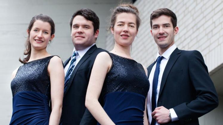 Heinz-Erhardt-Revue in Osnabrück, Aris Quartett in Bramsche