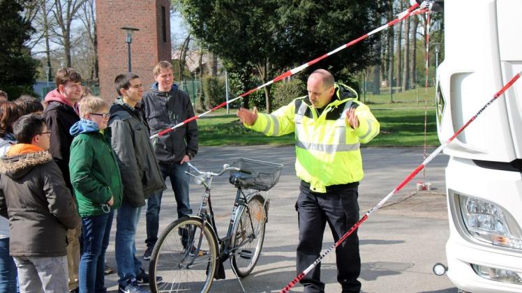 Toter Winkel Thema bei Mobilitätstagen in