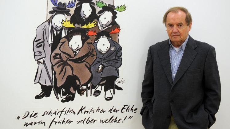 Museum ehrt Karikaturist Traxler mit Sonderausstellung