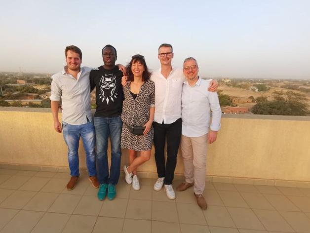 Team um Ostercappelner Chefarzt besucht