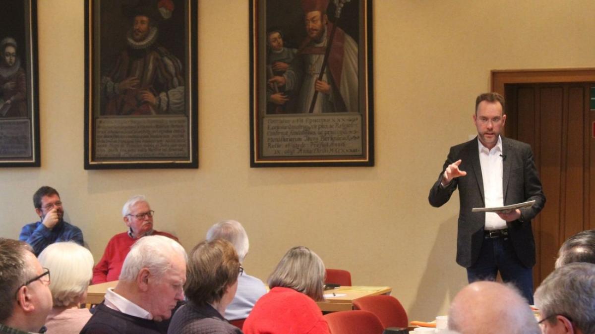 Jan Witte mit Humor und Klartext beim Bersenbrücker