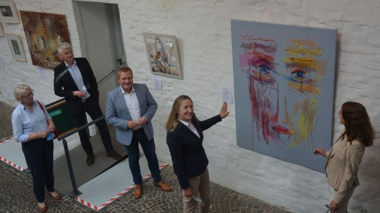 Viel Lob für Kunstprojekt im Tuchmacher-Museum
