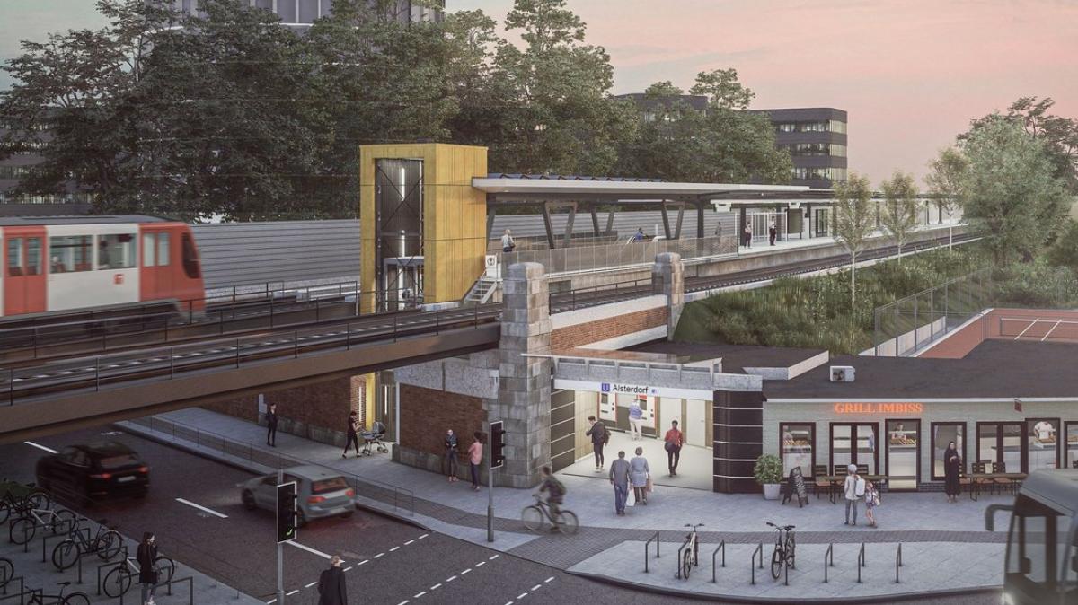 Hamburger U-Bahnlinie 1 wird im Sommer voll gesperrt