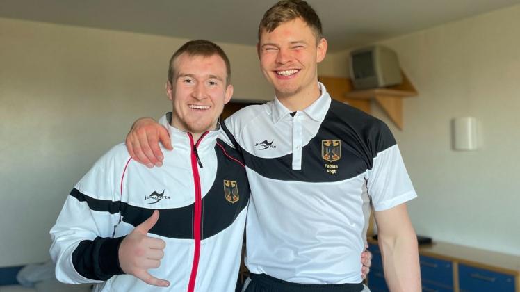Meller Kampfsportler Vogt und Keil vom TSV Westerhausen starten