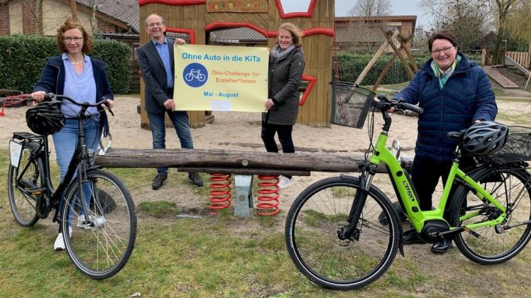 Ohne Auto in die Kita: KEB fordert Erzieherinnen im Emsland heraus | NOZ