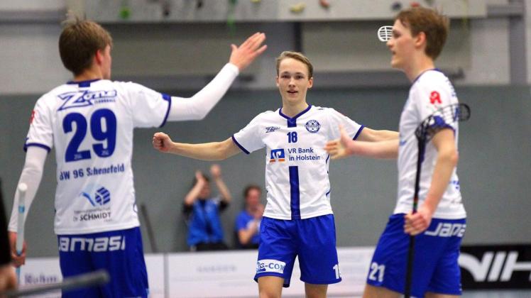 Floorball-Pokal: Blau-Weiß 96 Schenefeld will ins Final-Four
