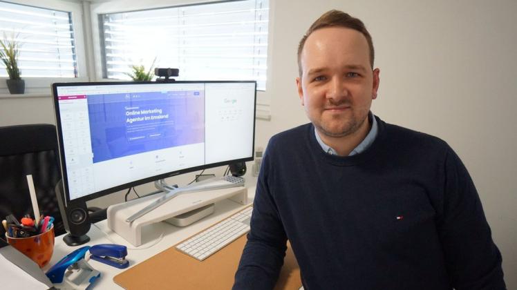 Firma trotz Corona gegründet: Andre Jansen aus Werlte erfolgreich