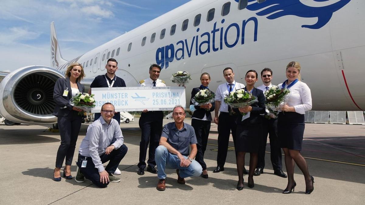 Erstflug gestartet: GP Aviation fliegt ab sofort vom FMO in den