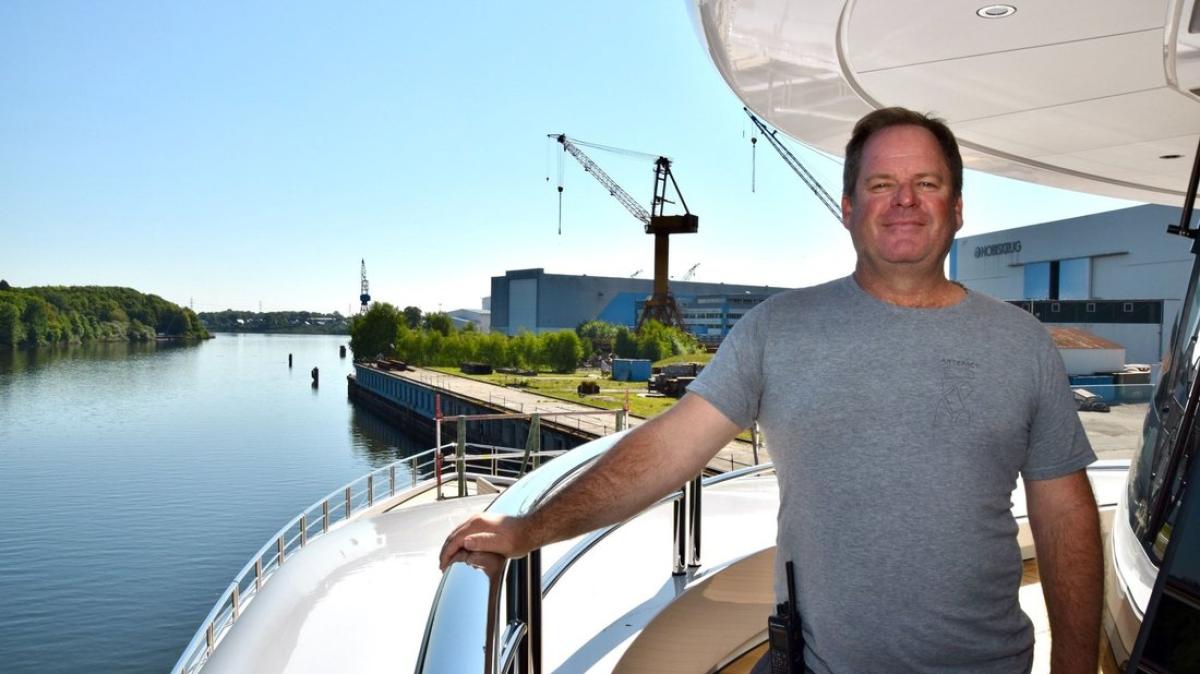 Kapitän Aaron Clark gibt Einblicke in das Leben auf Luxusjacht