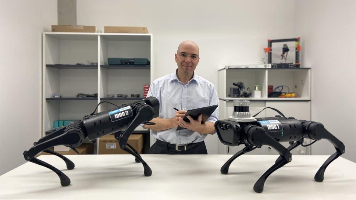 Die TU Hamburg forscht an Laufrobotern für Baustellen